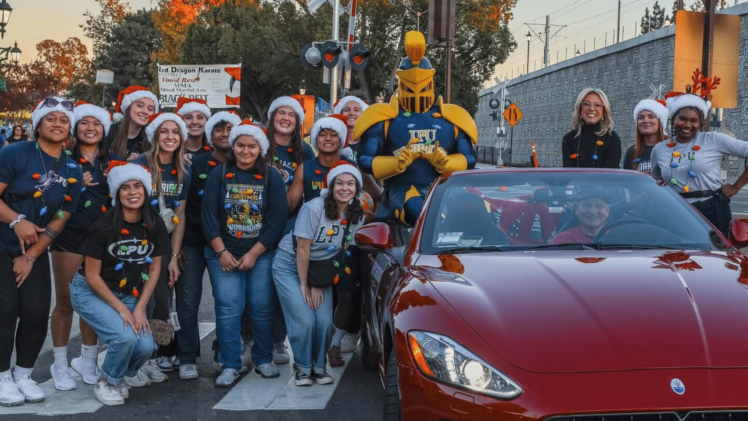 Celebrating Late Night Breakfast and LPU’s Role in the San Dimas Holiday Parade | Life Pacific ...